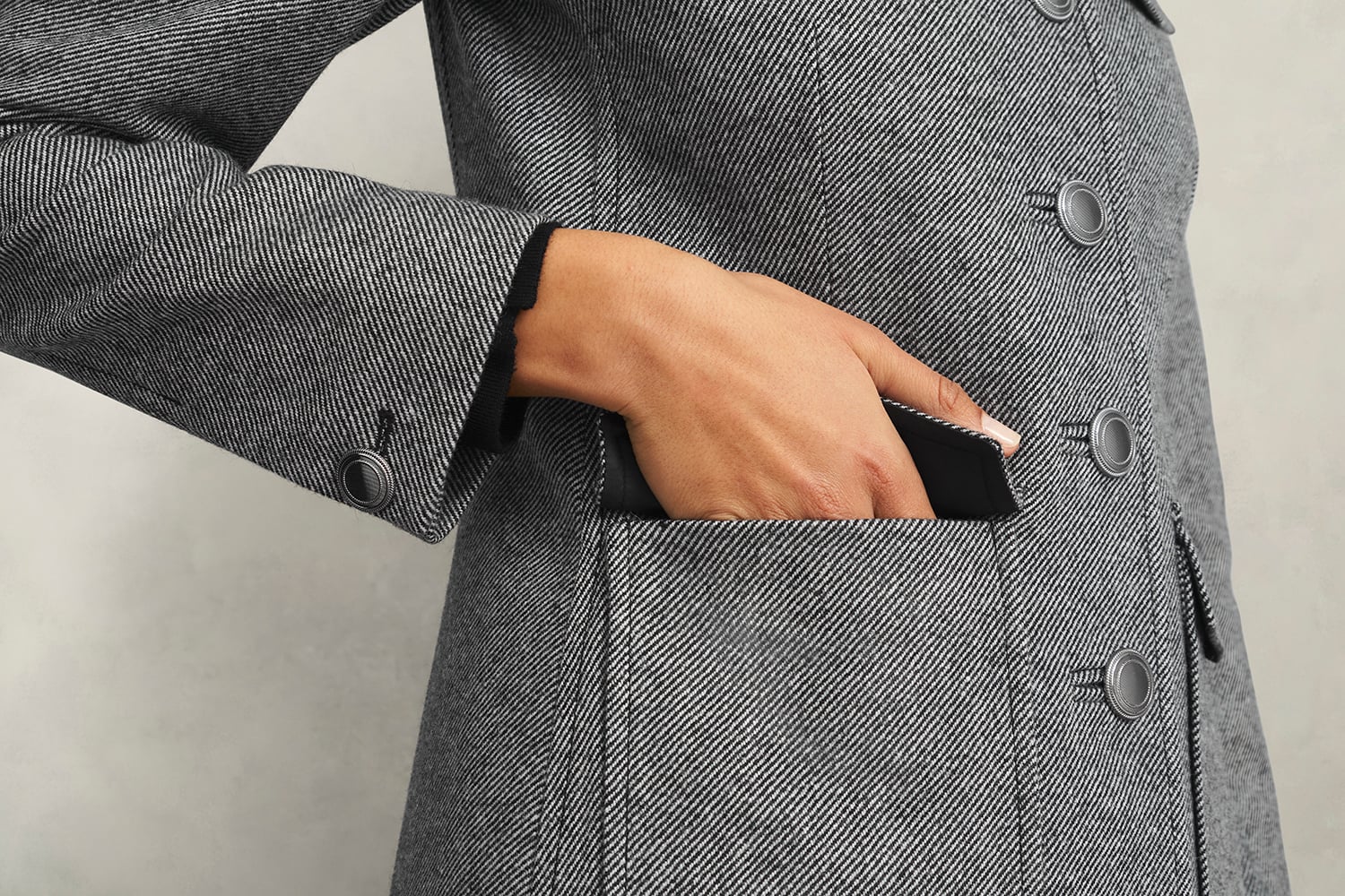 Hetty Wool Blend Coat | Hobbs US